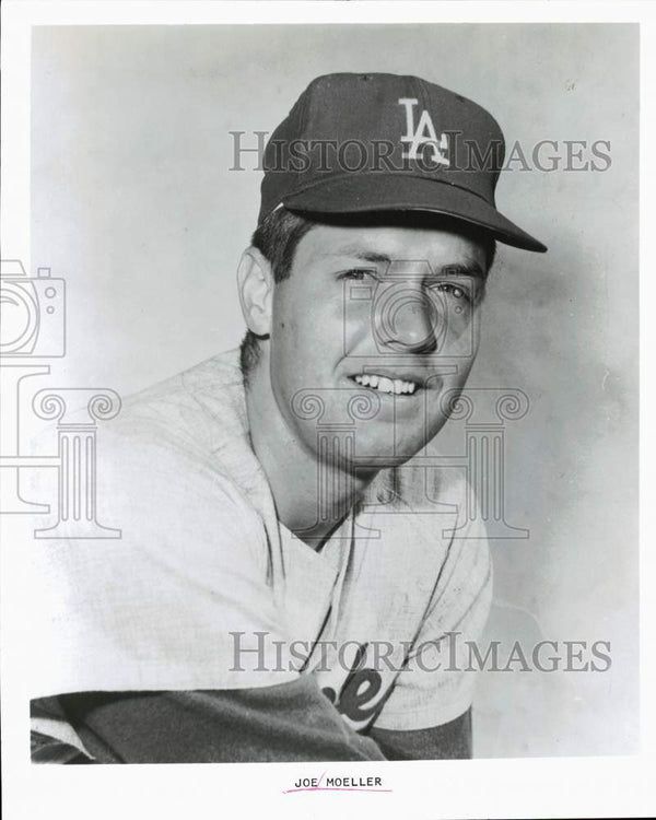 1966 Press Photo Joe Moeller, Los Angeles Dodgers Baseball Player ...