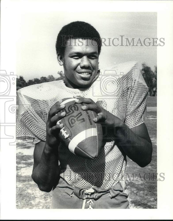 1981 Press Photo Richard Peavy, Football Player - hps13186 - Historic ...