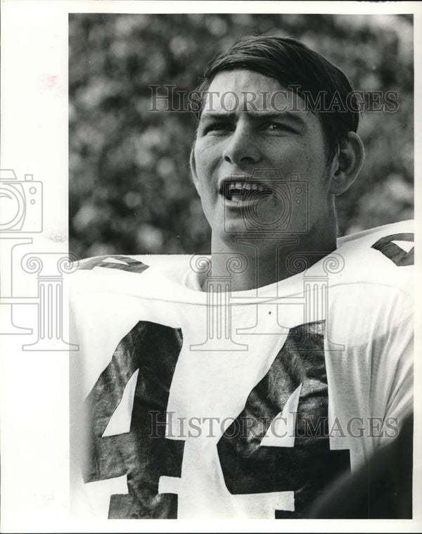 1971 Press Photo Brad Dusek, A&M football player - hps15102 - Historic ...