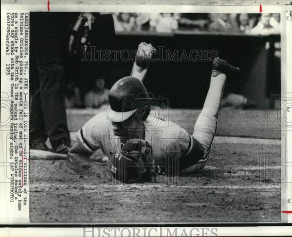 1973 Press Photo Earl Williams of Baltimore Orioles Baseball in Texas ...