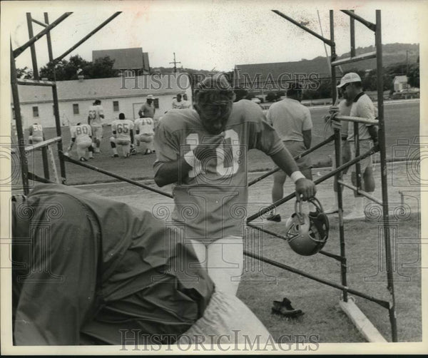 1969 Press Photo Houston Oilers Football Player Don Trull during ...