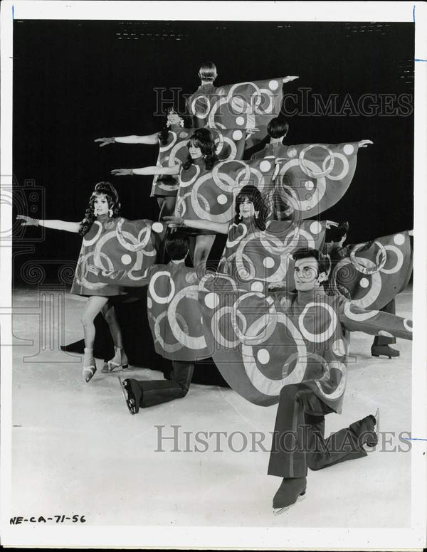 1970 Press Photo Scene from Ice Capades skating show - hpx06106 ...