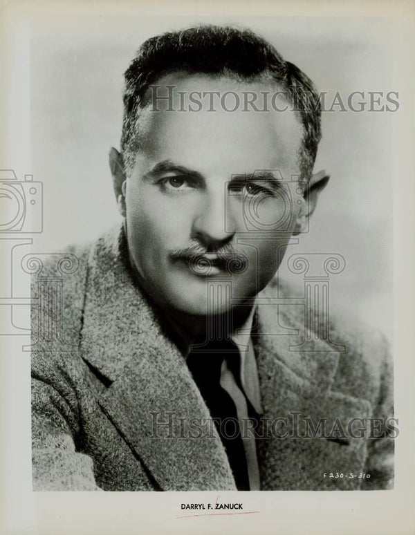 Press Photo Darryl F. Zanuck, film producer - hpx14804 - Historic Images
