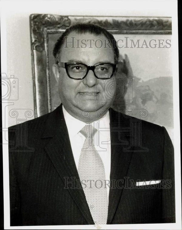 1971 Press Photo President Anastasio Somoza Debayle of Nicaragua ...