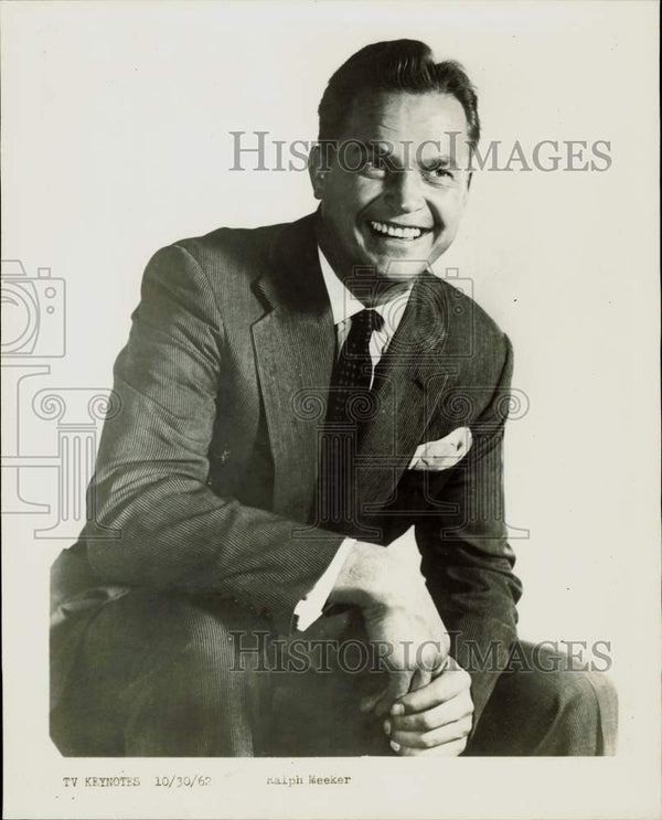 1967 Press Photo Actor Ralph Meeker - kfx38161 - Historic Images