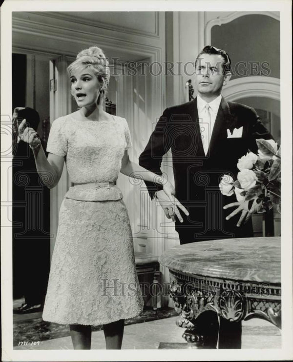 Press Photo Actors Yvette Mimieux, Glenn Ford Play Brother & Sister in ...