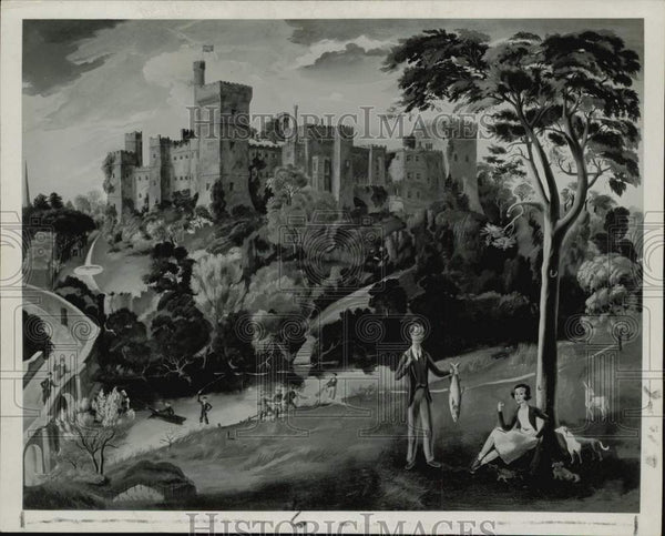 Press Photo Painting by Artist Nicholas de Molas - kfx46053 - Historic ...