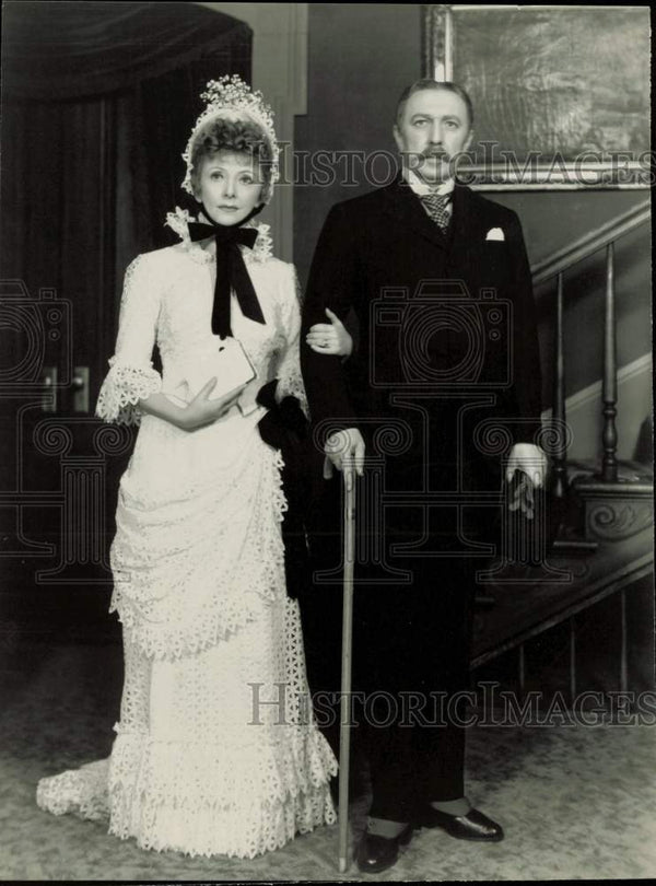 1966 Press Photo Dorothy Stickney and Howard Lindsay star in "Life With ...