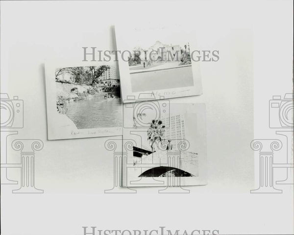 Press Photo Several snapshots of landmarks in San Antonio, Texas - lra ...