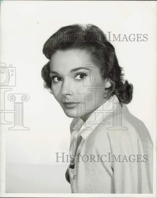 1956 Press Photo Felicia Farr, actress - lra24766 - Historic Images