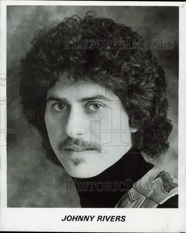 1978 Press Photo Singer Johnny Rivers, appearing at Green River C.C ...