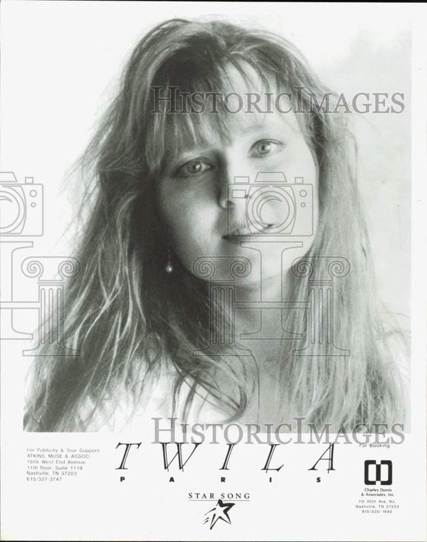1991 Press Photo Musical artist "Twila" - lrb12111 - Historic Images