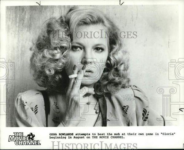 Press Photo Gena Rowlands in a scene from "Gloria," on The Movie ...