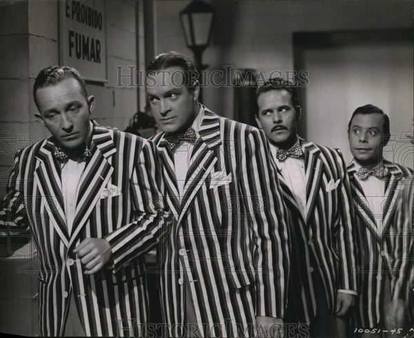 1947 Press Photo Bing Crosby, Bob Hope, and The Wiere Brothers in "Road ...