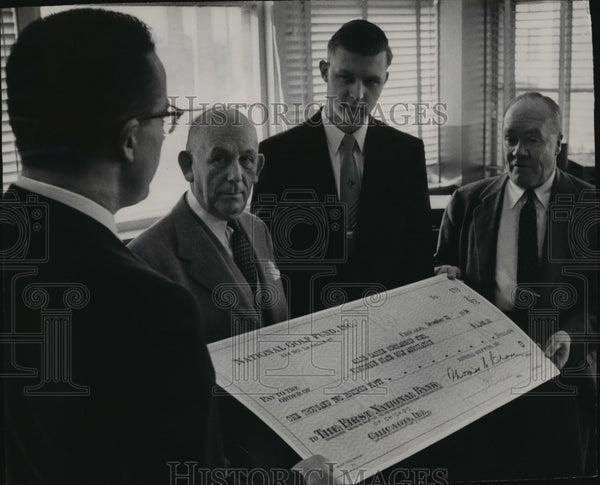 1955 Press Photo E.P. (Ned) Allis, Walter S. Gaedke - mja02828 ...