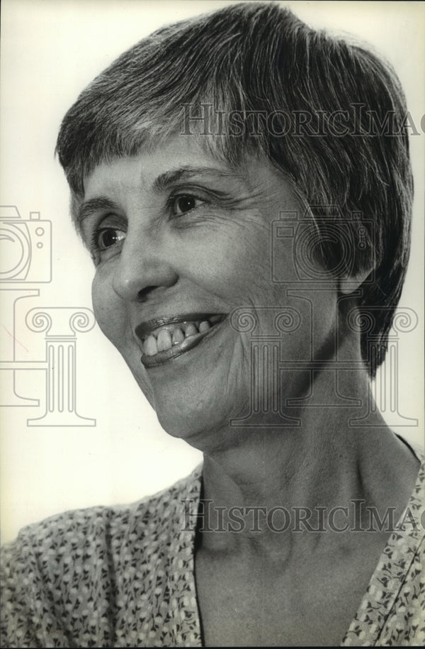 1979 Press Photo Author Caroline Bird - Historic Images