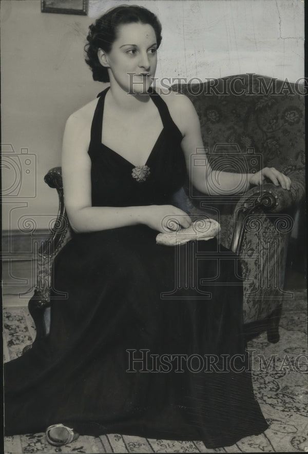 1938 Press Photo Betty Bassett, Mrs. Gustave G. Blatz Jr. - Historic Images