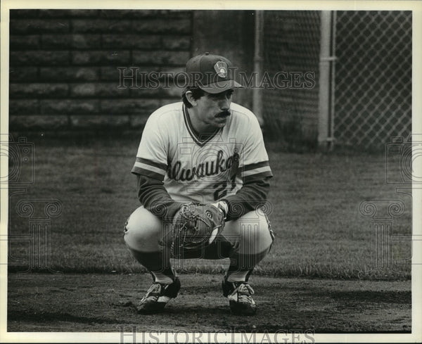 1981 Press Photo Milwaukee Brewers Baseball Player Buck Martinez ...