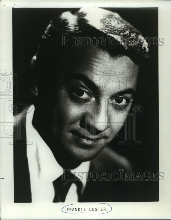 1974 Press Photo Frankie Lester headshot - Historic Images