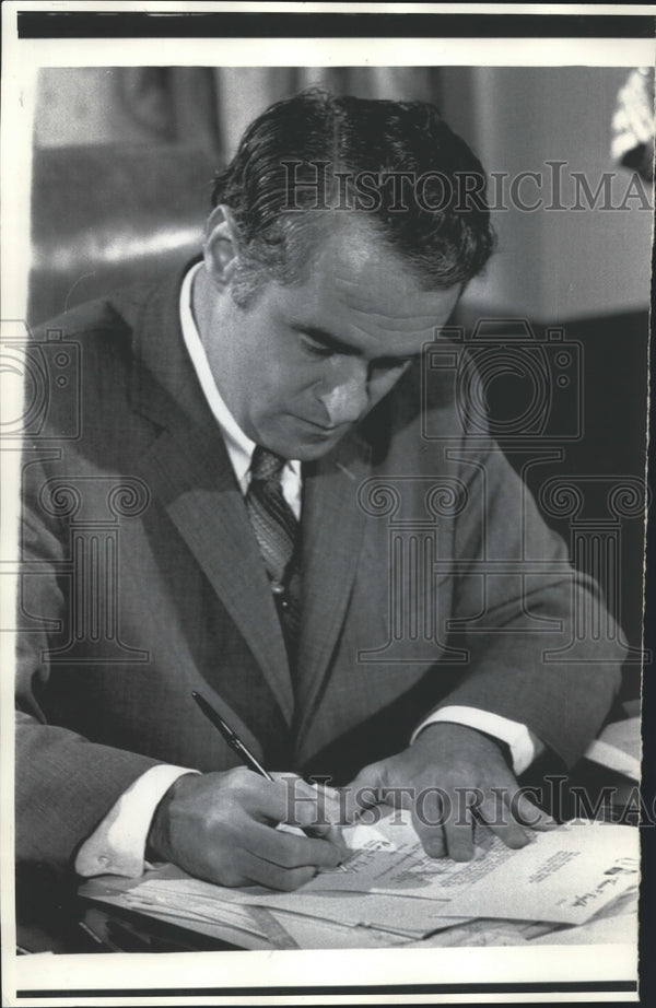 1972 Press Photo Sen. Thomas Eagleton, Vice Presidential Nominee ...