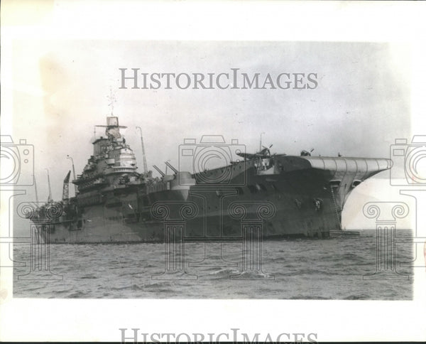 1913 Press Photo The HMS Indomitable, British aircraft carrier - mjb13 ...