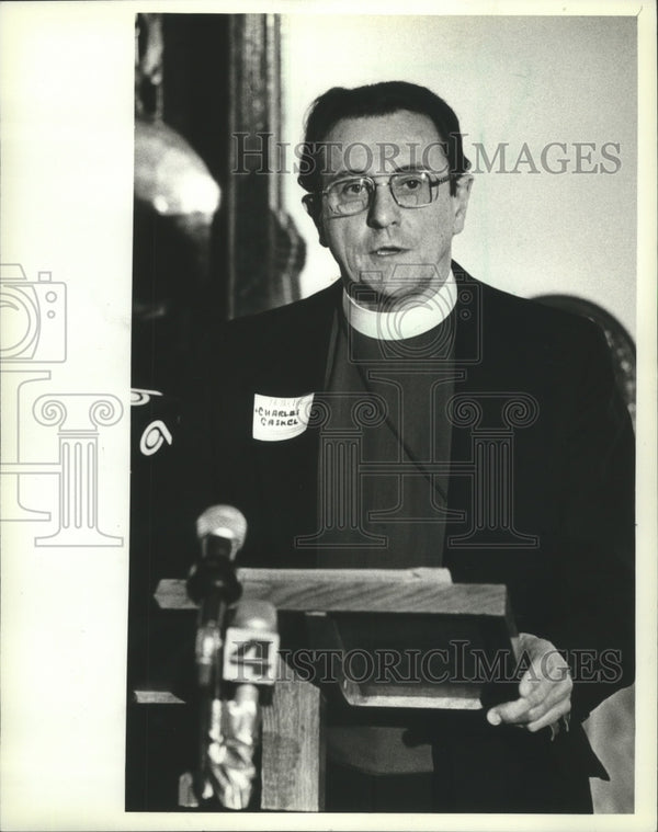 1982 Press Photo Bishop Charles Gaskell Of Milwaukee Episcopal Diocese ...