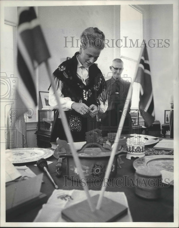 1968 Press Photo Mrs. Steven Rockefeller - Historic Images