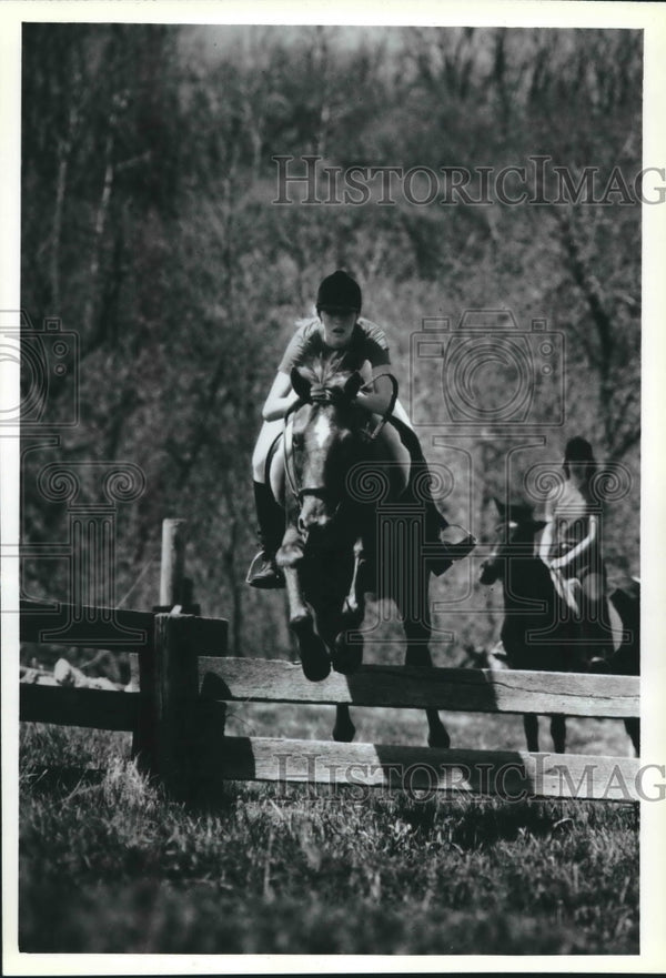1980 Press Photo Molly Bennett Prize winning Equestrian, Hoofbeat Ridge ...