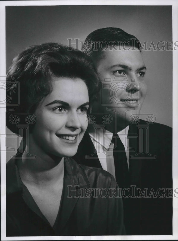 1962 Press Photo Nancy Jane Neman and Thomas Edward Hayes, Jr ...
