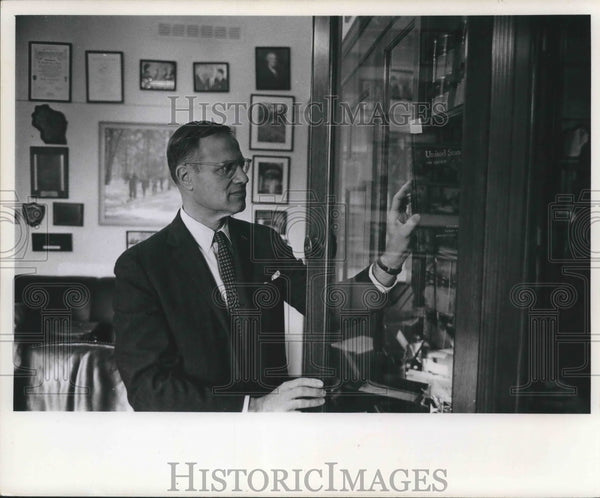 1963 Press Photo Henry Reuss, Milwaukee Congressman - Historic Images