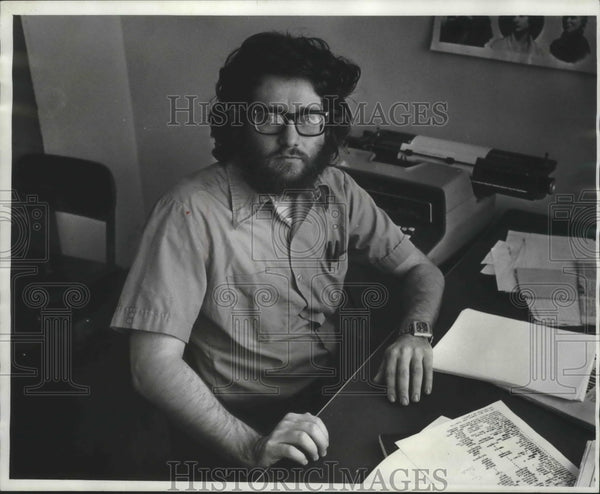 1978 Press Photo Milwaukee Humanities Program editor Eddie Goodman ...