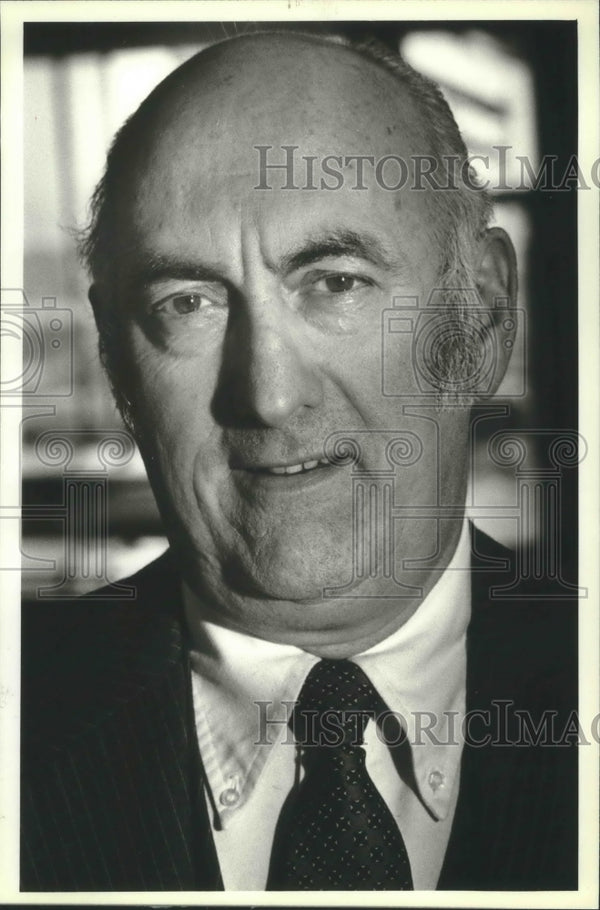 1980 Press Photo Head shot of Ray Morris Metropolitan Cadiliac ...