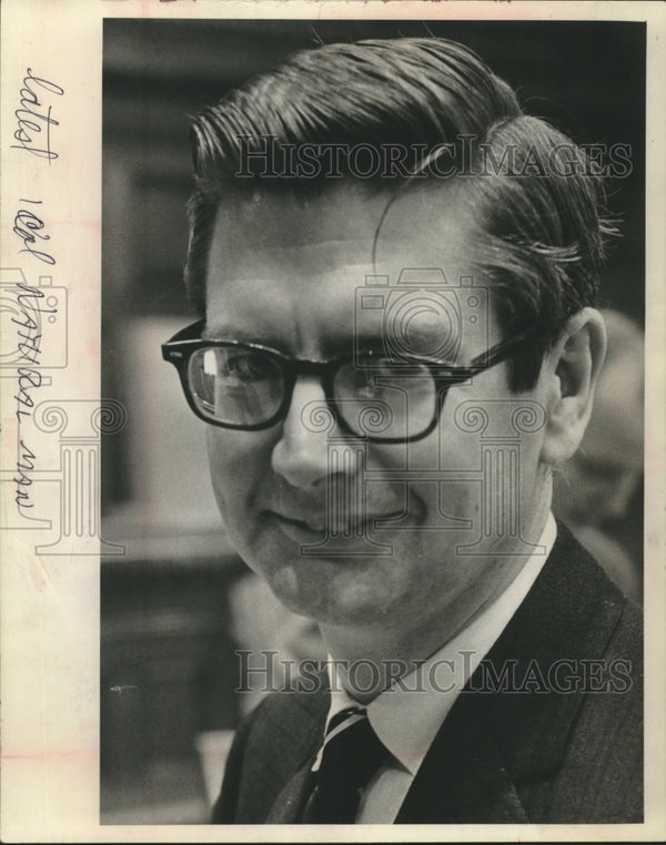 1965 Press Photo Reginald Horsman, Professor University of Wisconsin ...