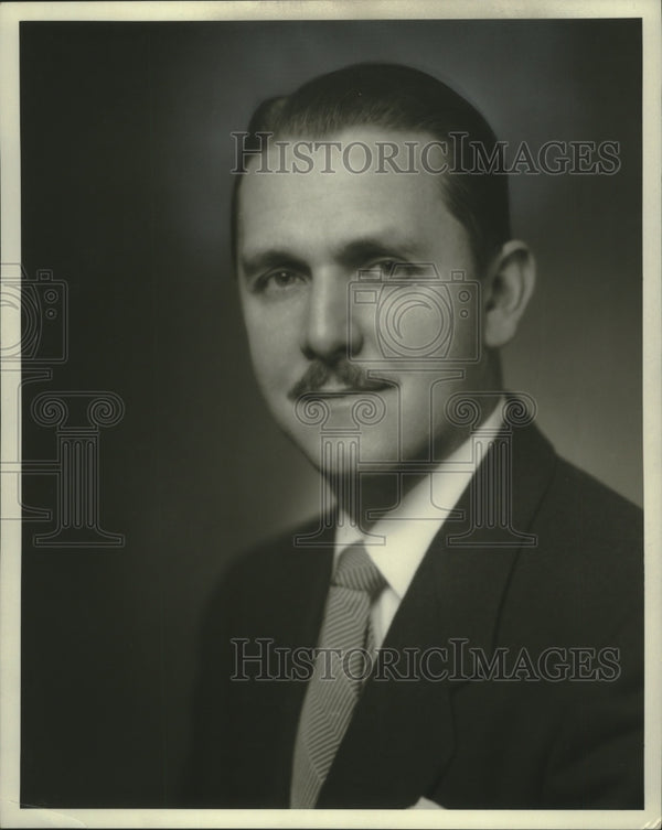 1960 Press Photo Louis A. Russo, Vice President American Bank & Trust ...