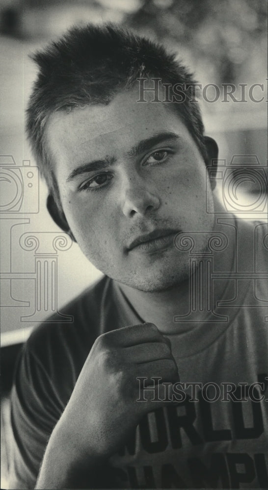 1985 Press Photo Lyle Sukkert, swimmer, Milwaukee - mjb98239 - Historic ...