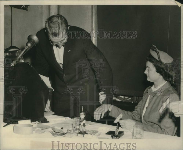 1954 Press Photo Carlton P. Wilson - mjc28476 - Historic Images