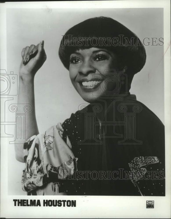 1977 Press Photo Thelma Houston singer staring in "Midnight Special ...