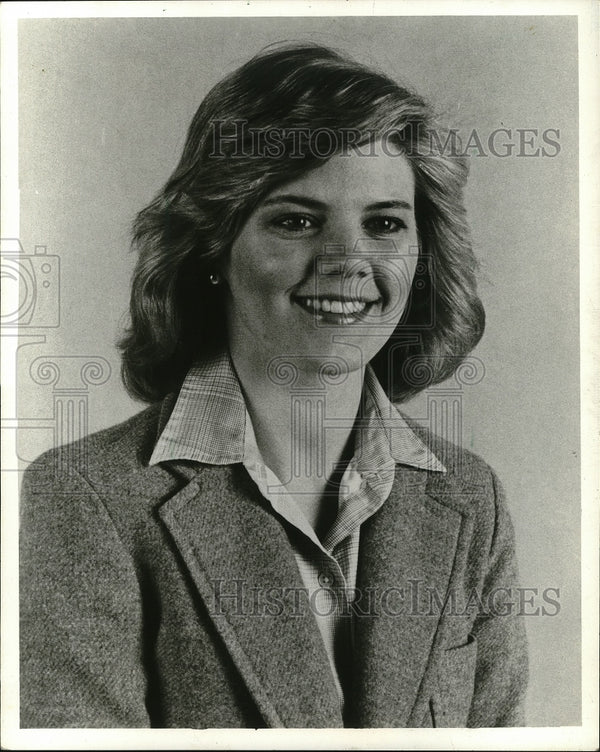 1979 Press Photo Nancy Laffey, TV news anchor. - mjp05741 - Historic Images