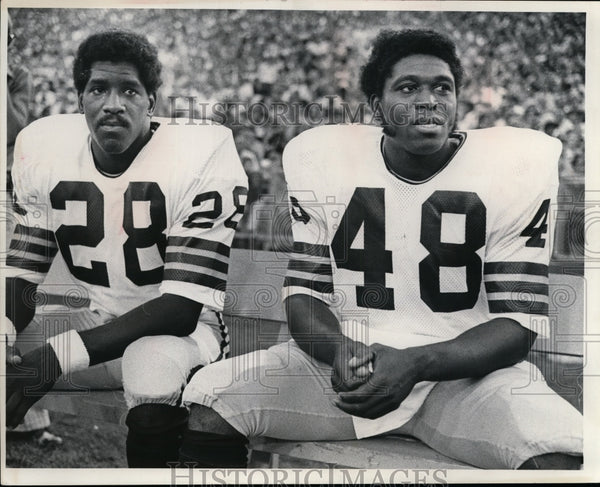 1973 Press Photo Cornerback Ken Ellis - mjs02676 - Historic Images