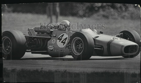 1968 Press Photo Road America - Jerry Hansen in Badger 200 Race ...