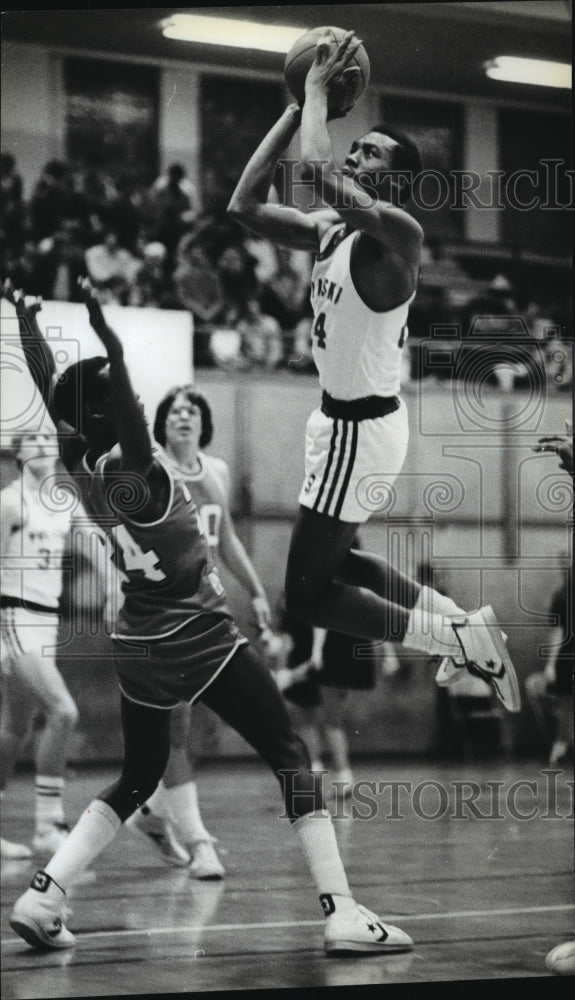 1981 Press Photo Pulaski High School - Jim Brewer, Basketball Player ...