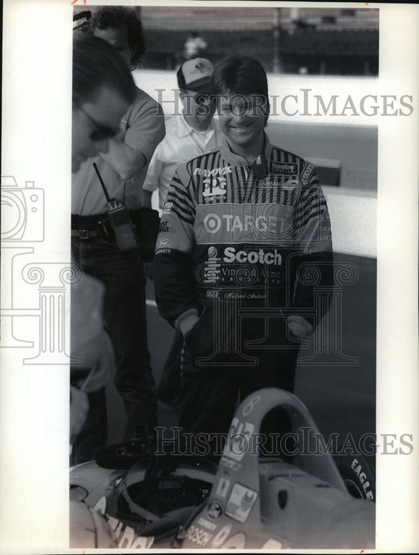 1994 Press Photo Formula One race car driving champion, Michael ...