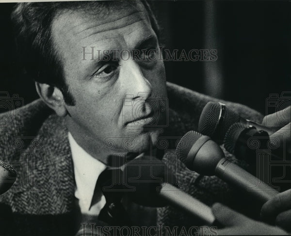 1983 Press Photo Milwaukee Brewers baseball manager, Rene Lachemann ...