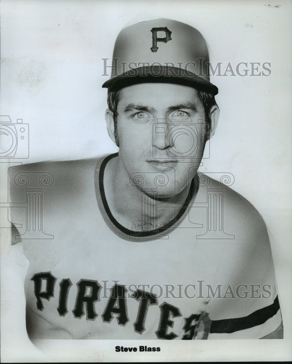1972 Press Photo Pittsburgh Pirates baseball pitcher, Steve Blass ...