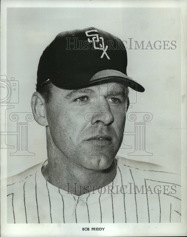 1969 Press Photo Chicago White Sox baseball pitcher, Bob Priddy ...
