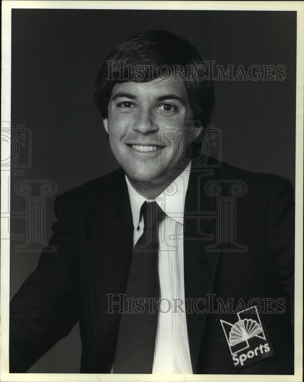 1984 Press Photo Bob Costas, NBC Sports announcer. - mjt04643 ...