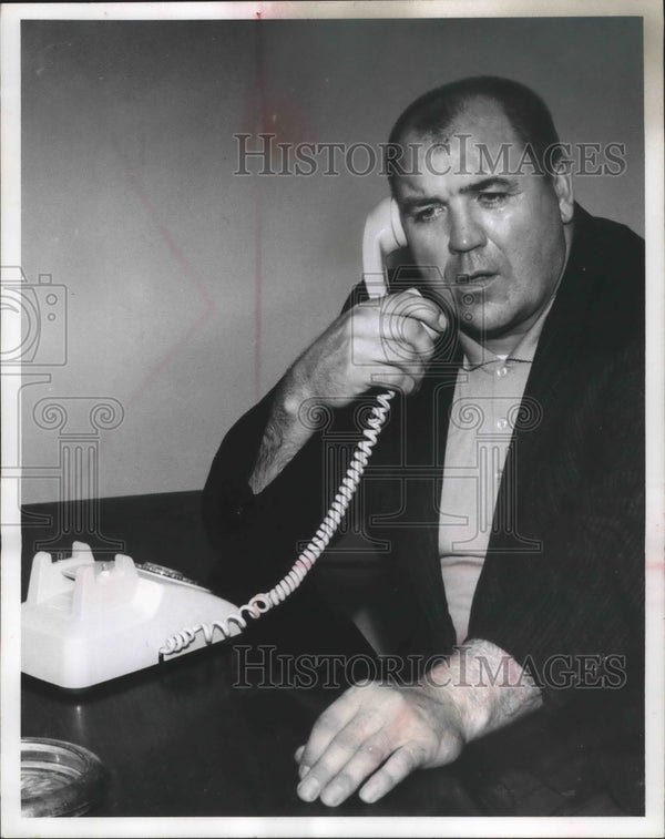 1962 Press Photo Former Green Bay Packers football player, Ted Fritsch ...