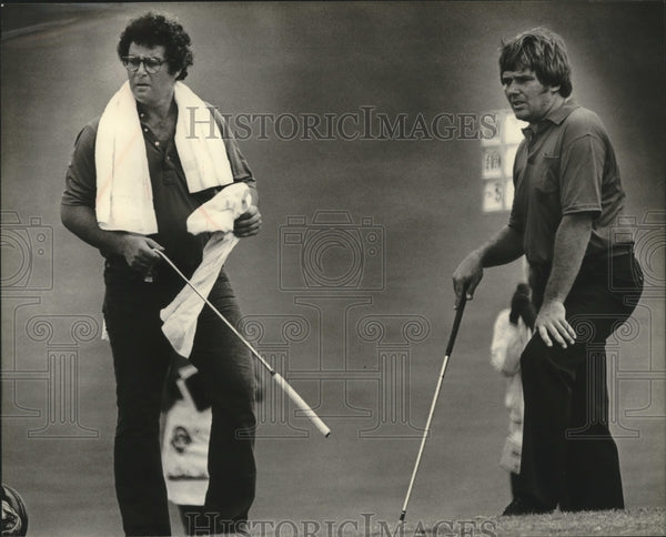 1979 Press Photo Golfer Terry Diehl on the course at Tuckaway Country ...