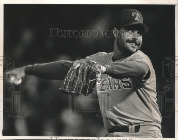 1988 Press Photo Jeff Russell, Texas baseball pitcher - mjt13130 ...