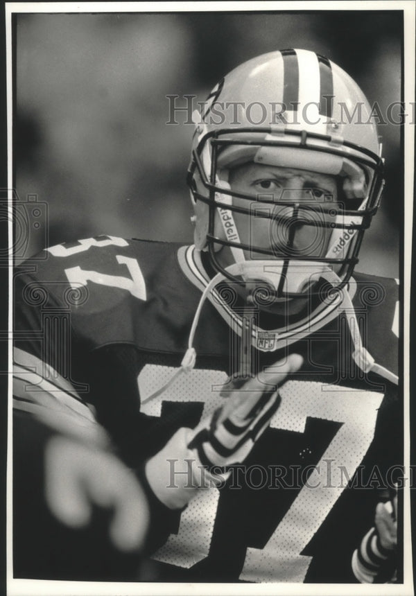 1992 Press Photo Mark Murphy, player for the Green Bay Packers football ...